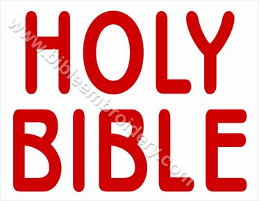 Bible Embroidery Gospel Stickers-Decals
